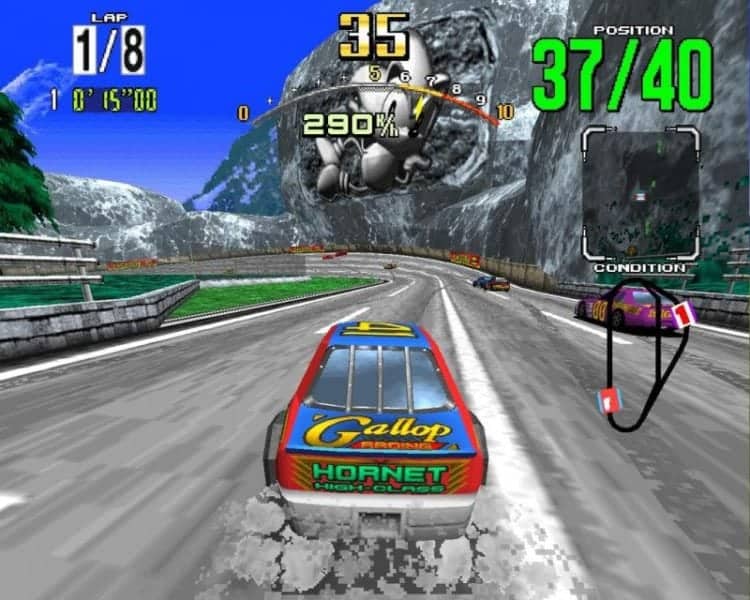 Daytona USA (1994) Arcade Retro Review - Retroheadz.com